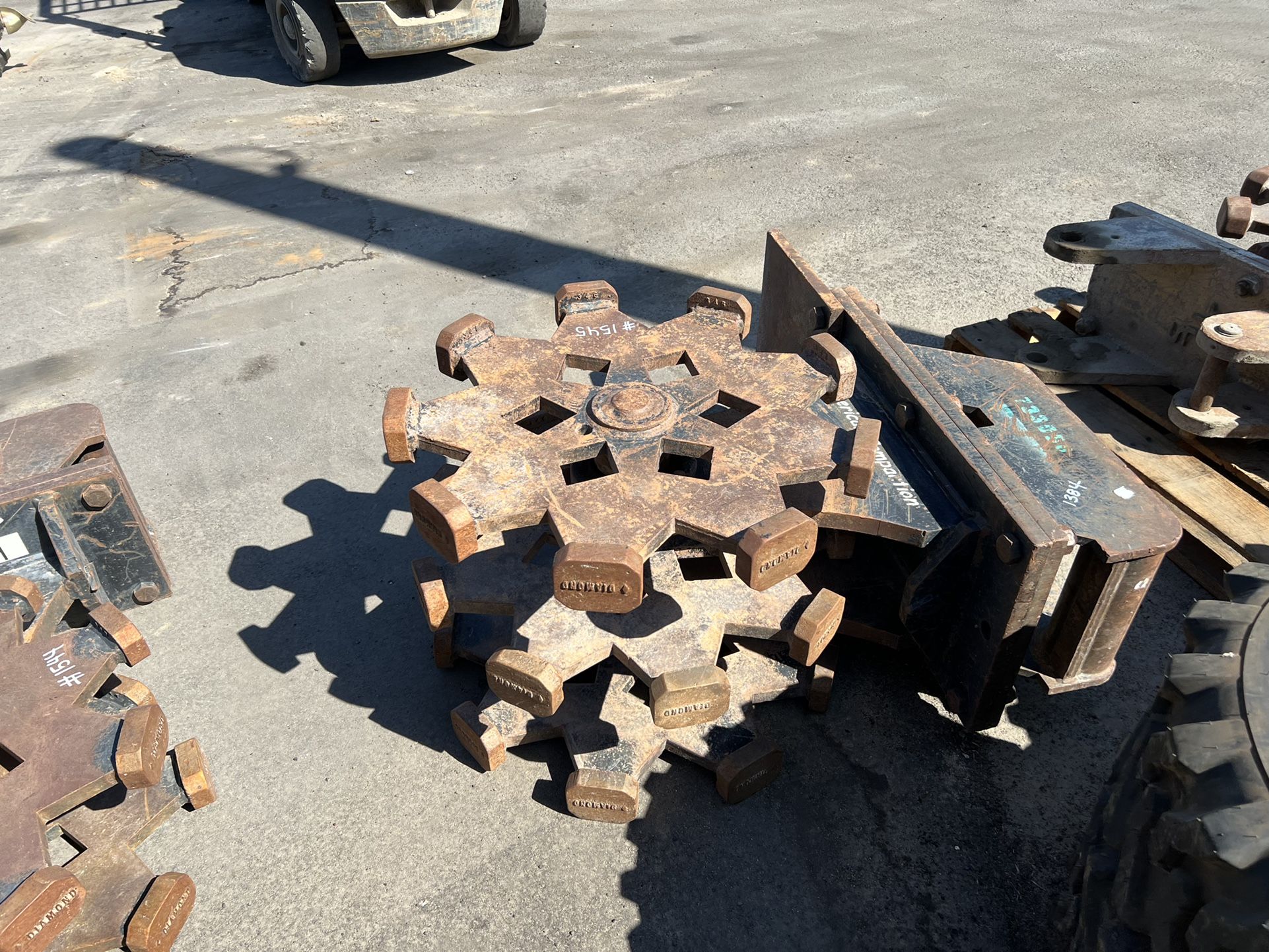 22″ Backhoe Compaction Wheel | BTI Equipment Sales